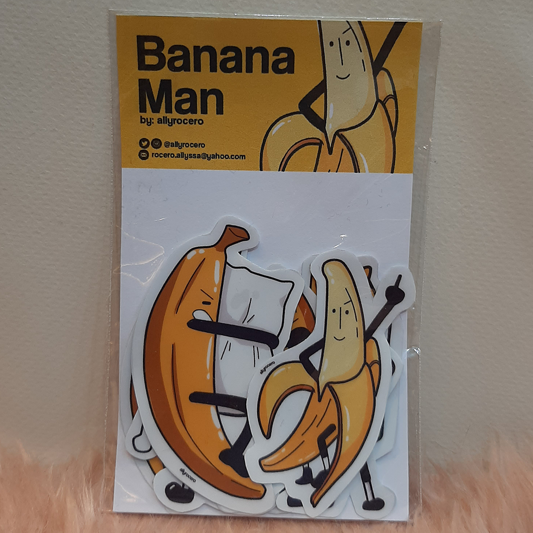 Banana Man Sticker Pack - Curate