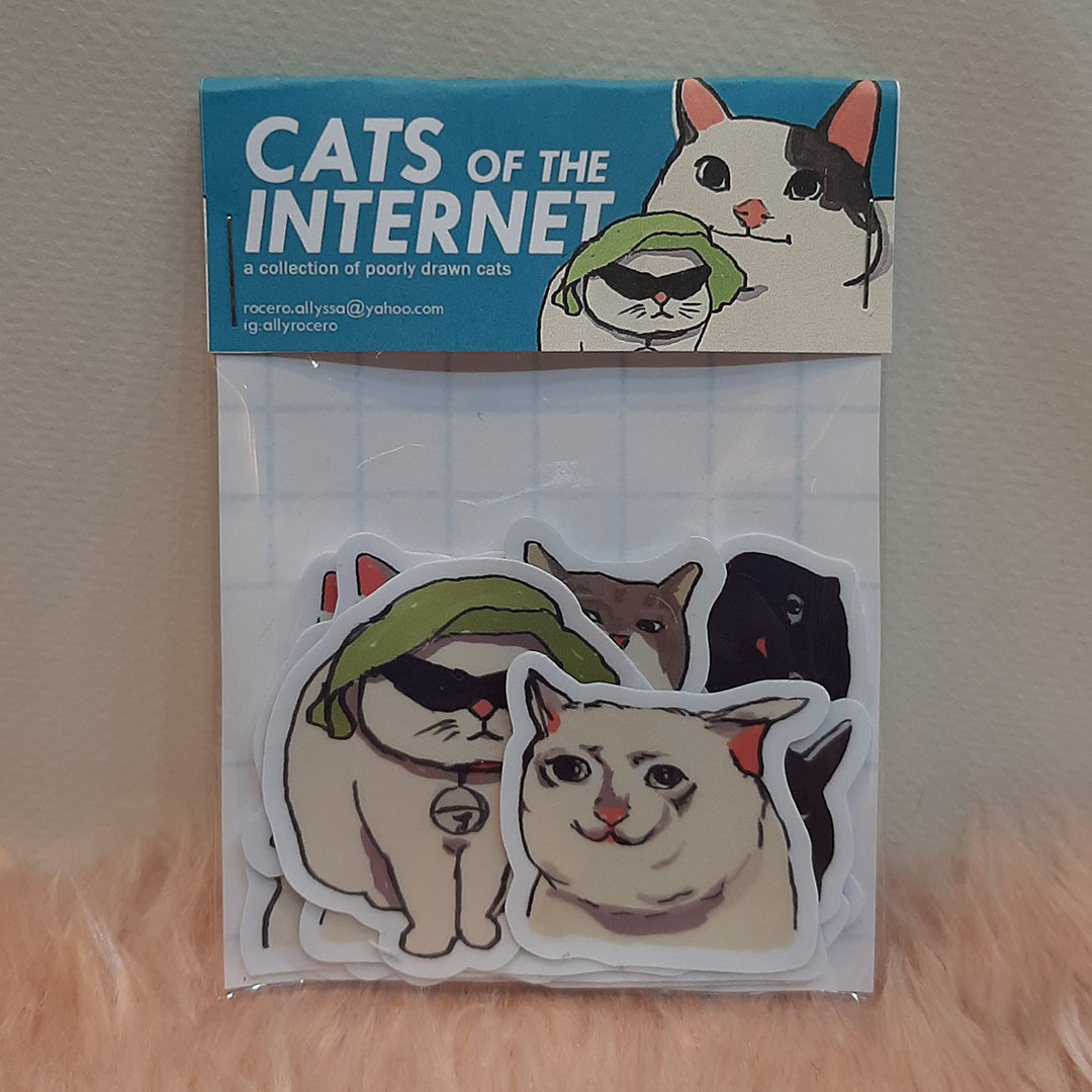 Internet Cat Memes Sticker Pack - Curate