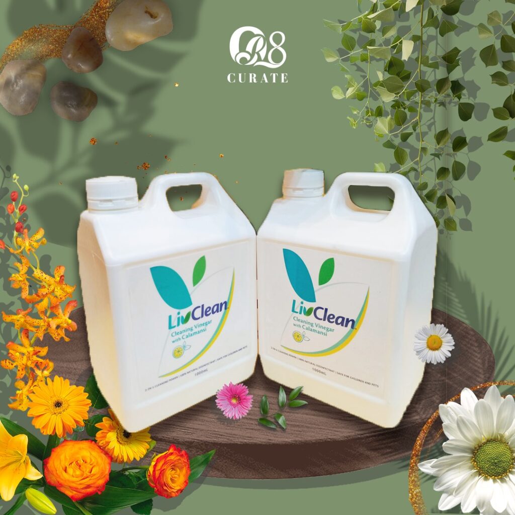 LivClean Cleaning Vinegar with Calamansi 100ml - Curate