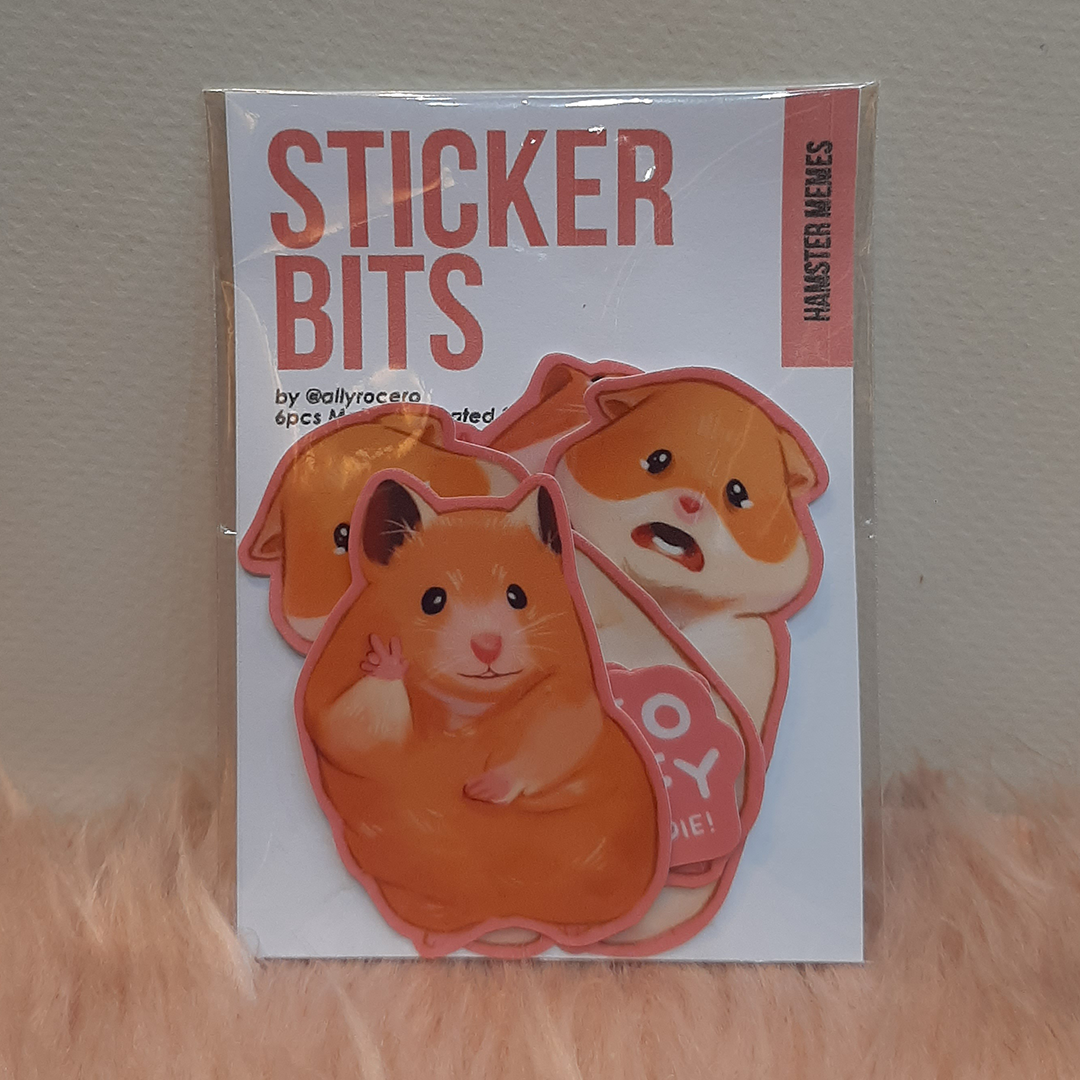 Sticker Bits Hamster Sticker Pack - Curate