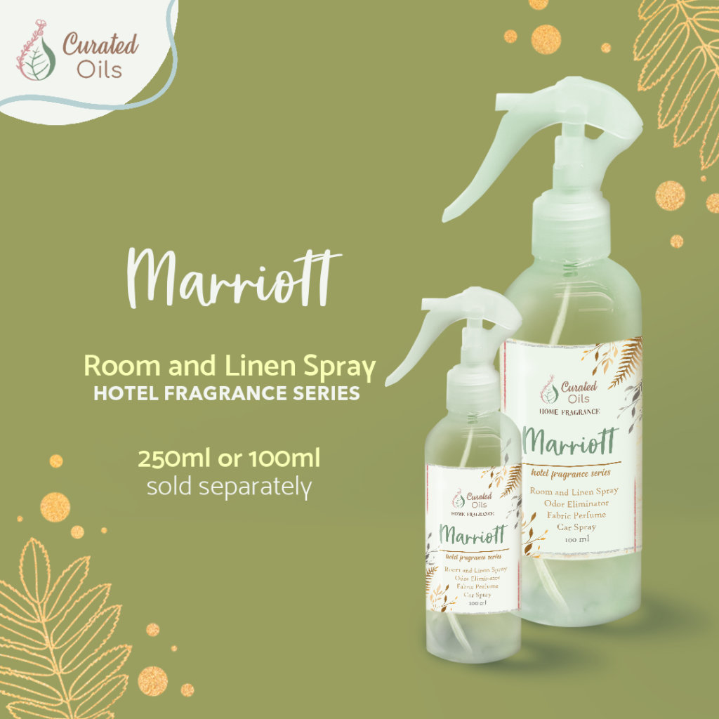 Curated Oils Marriott Room & Linen Spray 250ml - Curate
